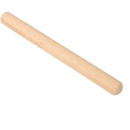 ALmi Rolling Pins for Baking.15 Inch Dowel Rolling Pin. No Handles ...