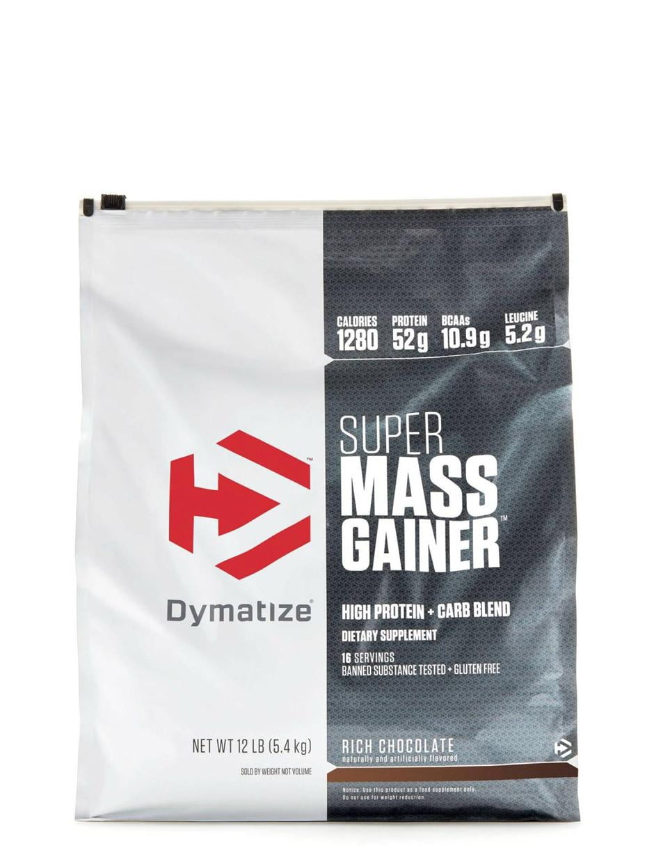 Ganador de peso Dymatize Super Mass Gainer 12 lbs Dymatize Super Mass ...