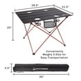 Wakeman Camping Table, Black - Walmart.com