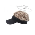 BByeadc Sun Hat for Women Mne Funny Wig Sun Visor Hat, Adjustable ...