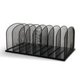 Safco Desktop File Holder, Metal Office Vertical Organizer, Eight ...