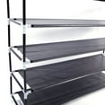 Canddidliike 5-Tier Stackable Shoe Rack, 25-Pair Fabric Shoe Shelf ...