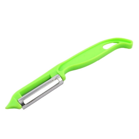 Kitchen Plastic Handle Fruit Vegetable Peeler Peeling Tool Cutter Green ...