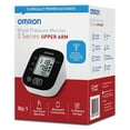Omron 3 Series Upper Arm Blood Pressure Monitor BP7150 & Adapter - Walmart.com