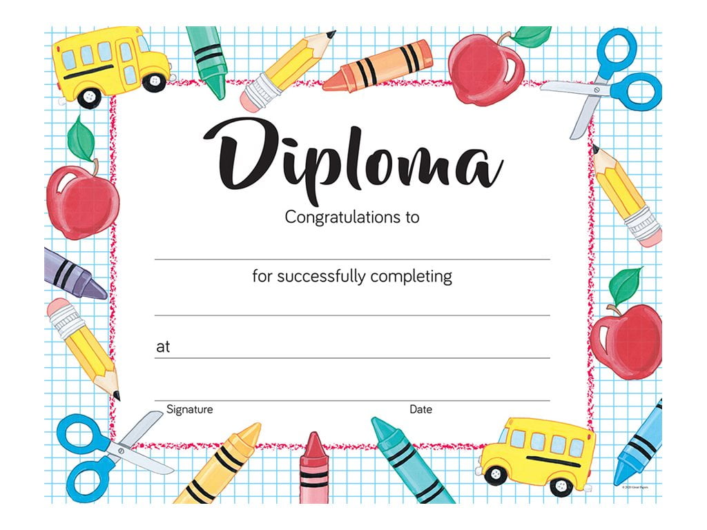 Great Papers Grade School Diploma - 15 sheets Nepal | Ubuy