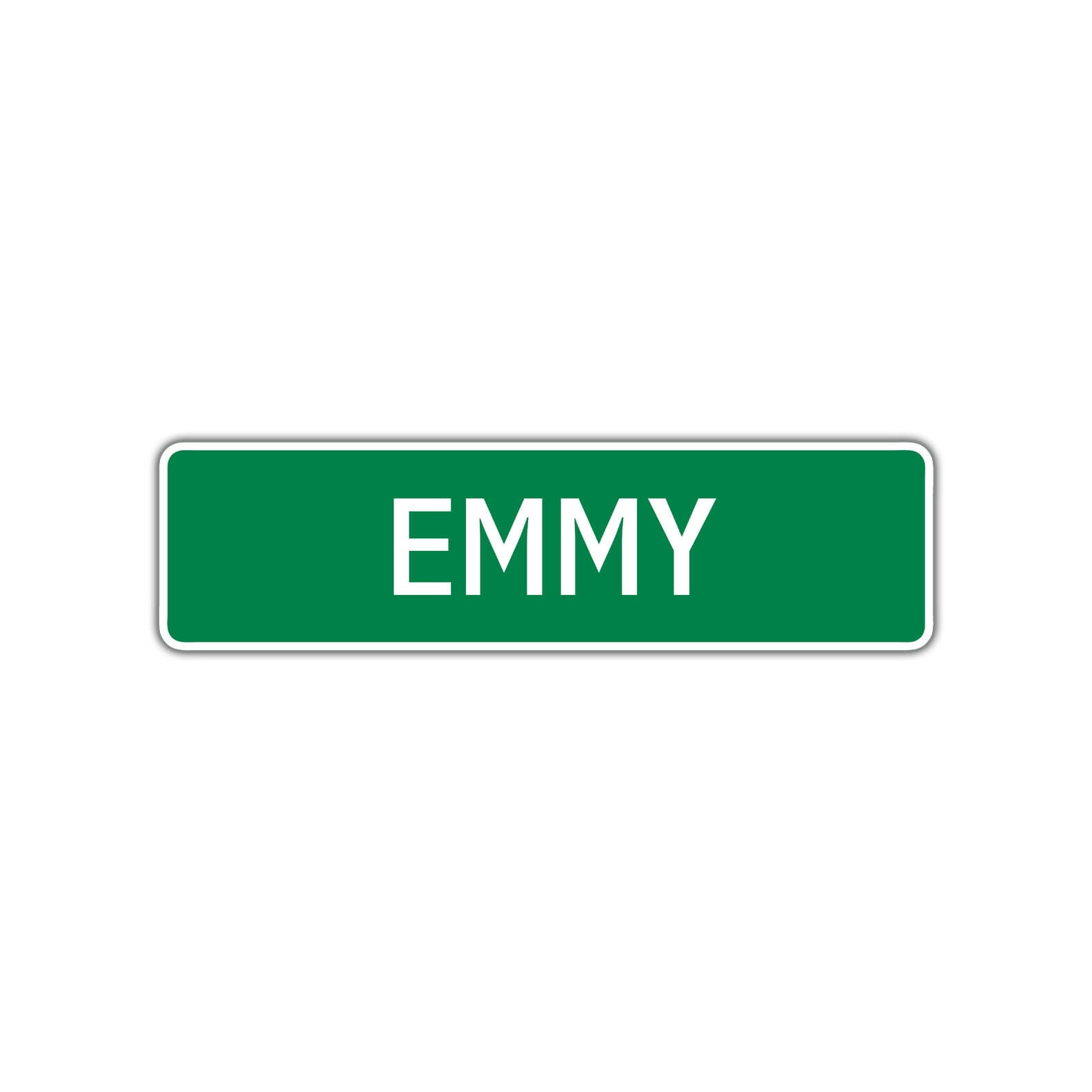 Emmy Girls Printed Label Children Name Indoor Outdoor Unique Wall ...