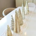 BFF Collection Set of 5 Illuminated Mercury Glass Christmas Trees, 2026 ...
