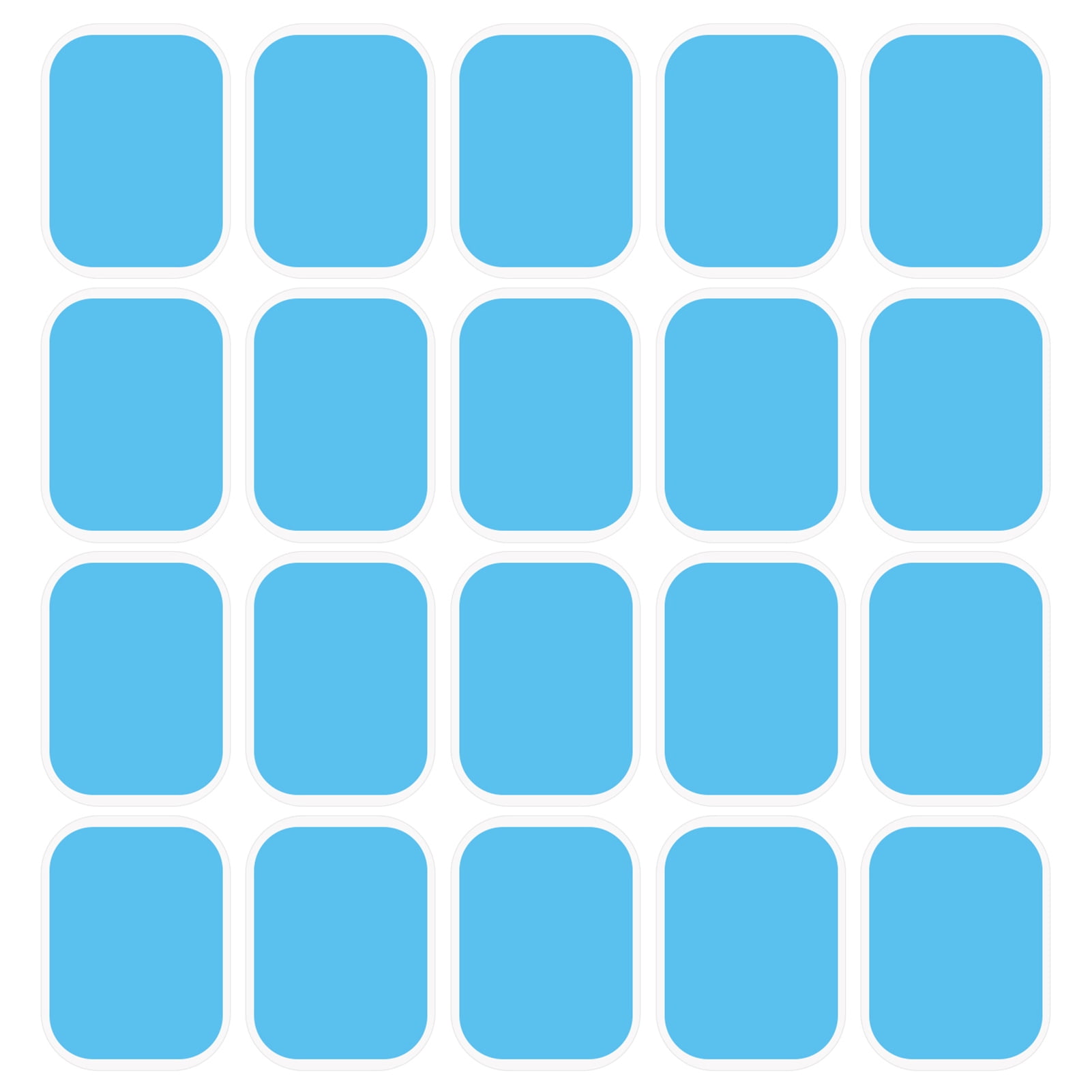 Click here for Zootealy 20pcs Muscle Stimulator Gel Pads Abs Trai... prices