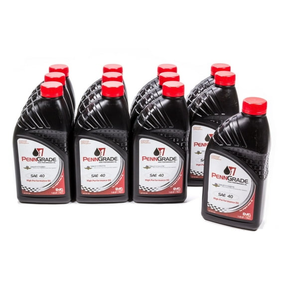 PENN GRADE 1 71196, Synthetic Blend High Performance Oil SAE 20W-50, 12 ...