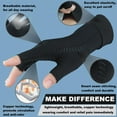 2 Pairs Copper Arthritis Compression Gloves for Rheumatoid ...