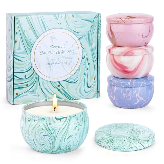 Christmas Valentines Day Aromatherapy Candle - Gentle Non-Pungent Scent, Festive Home Decor Gift ...