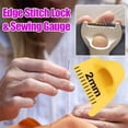 1Pcs Edge Stitch Lock and Sewing Gauge,Edge Sewing Lockranding Tool ...
