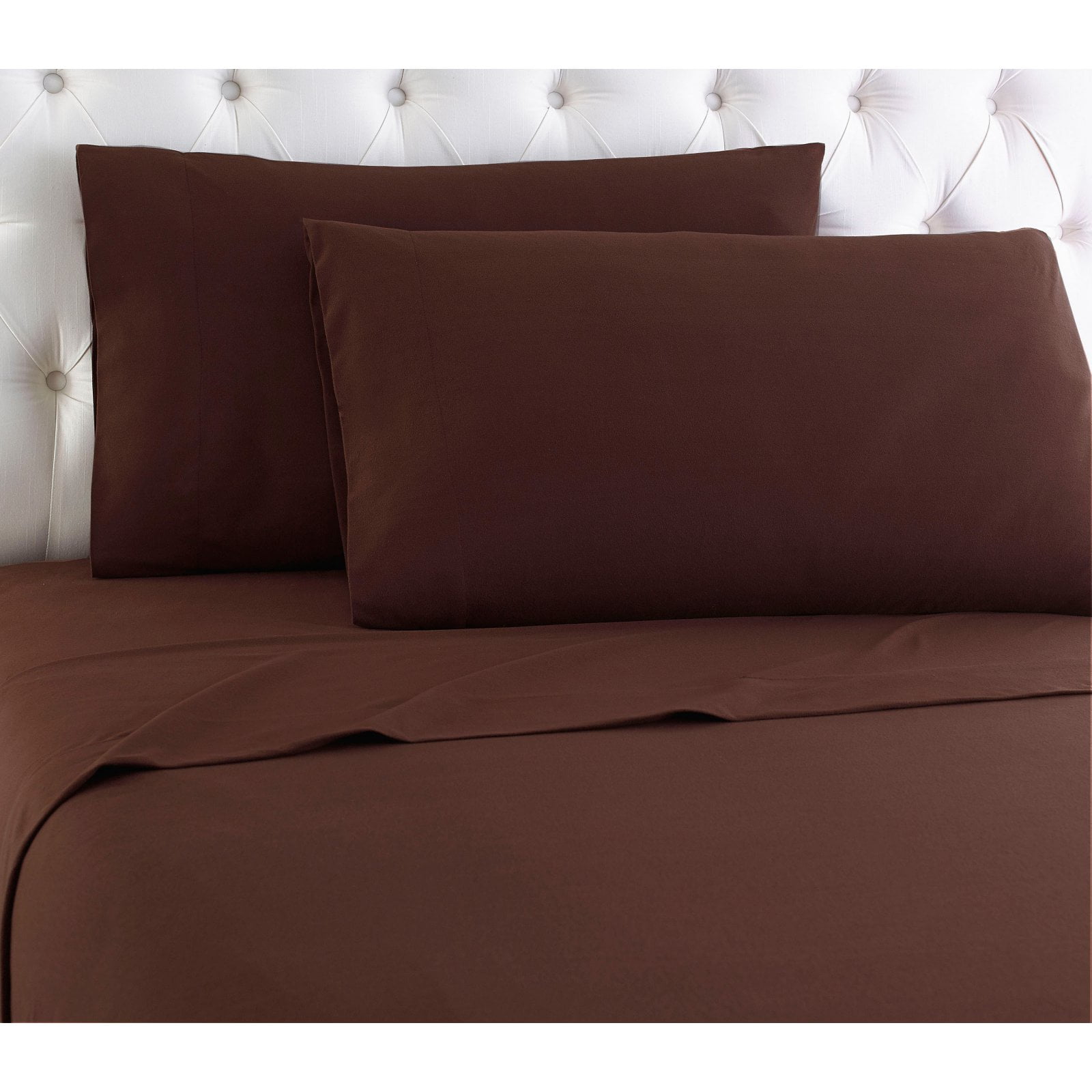Solid Polyester Sheet Set by Micro flannel - Walmart.com