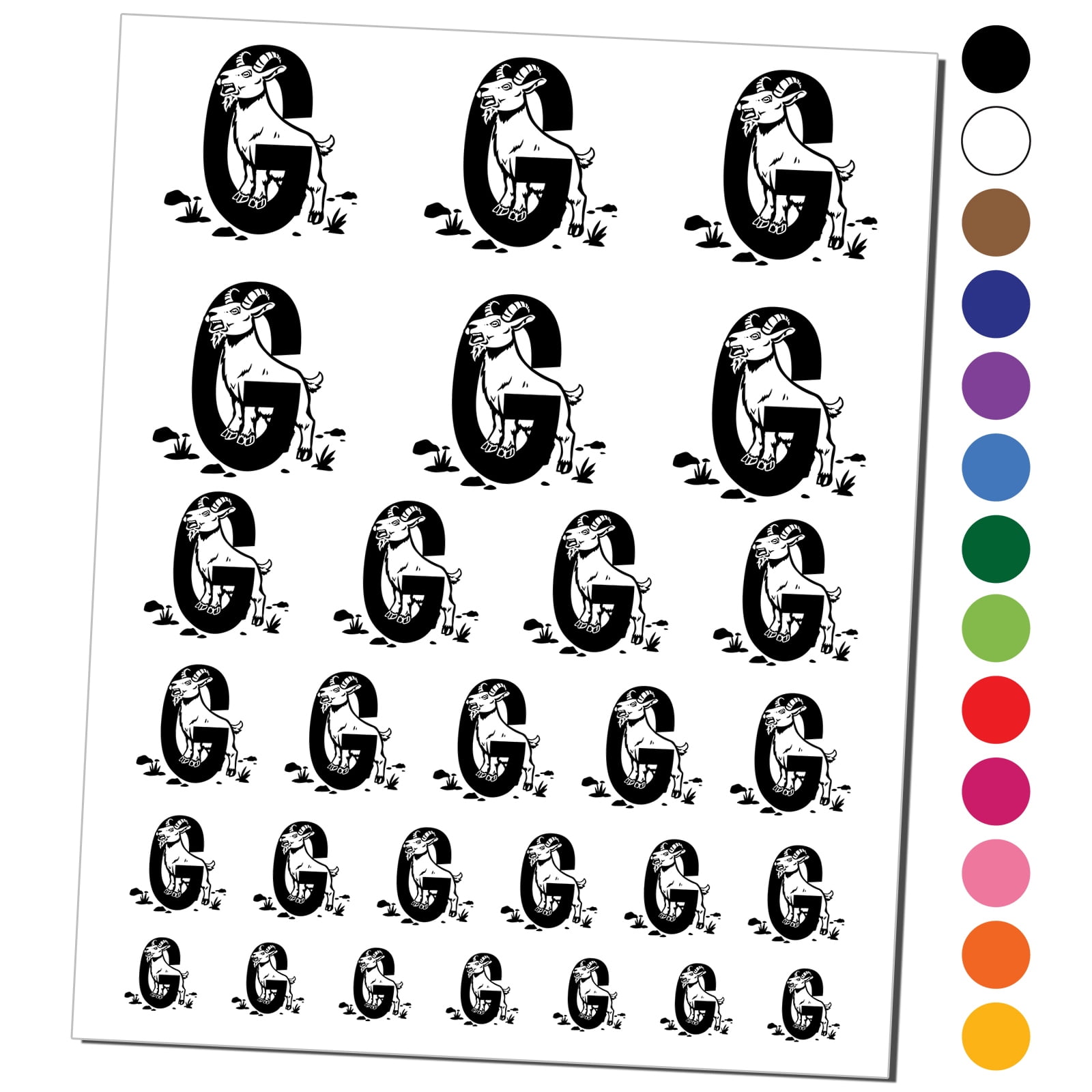 The Letter G In Different Fonts