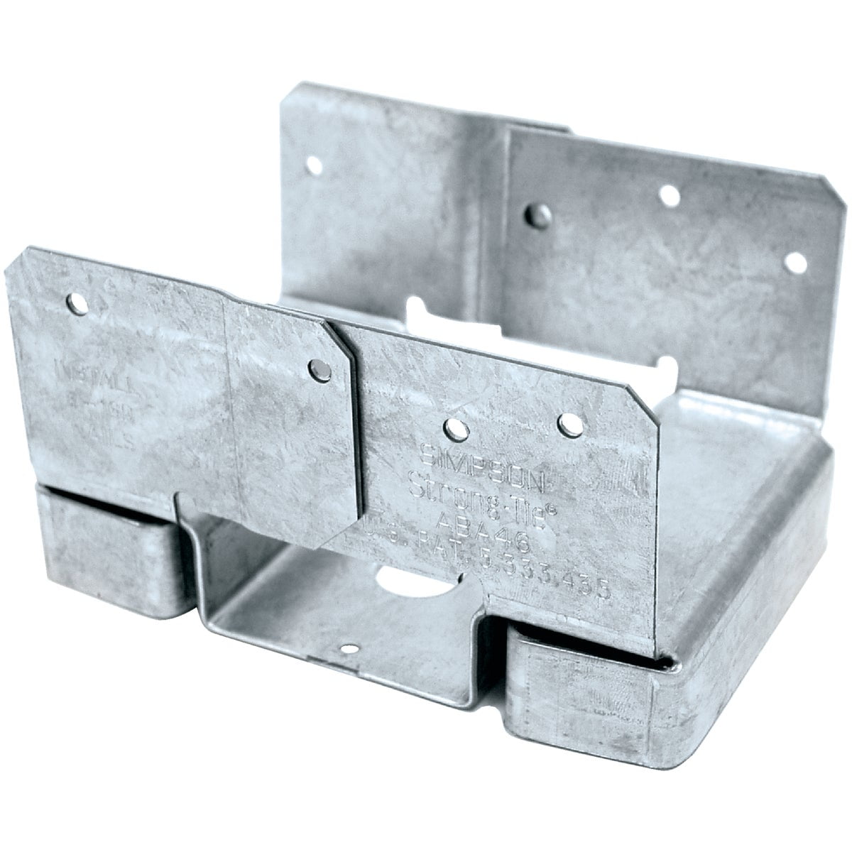 Buy Simpson Strong-Tie 4 In. x 6 In. 14 ga Z-Max ABA Post Base ABA46RZ ...