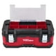 HYPER TOUGH 23-Inch Portable Tool Box With Metal Latches, Organizer ...