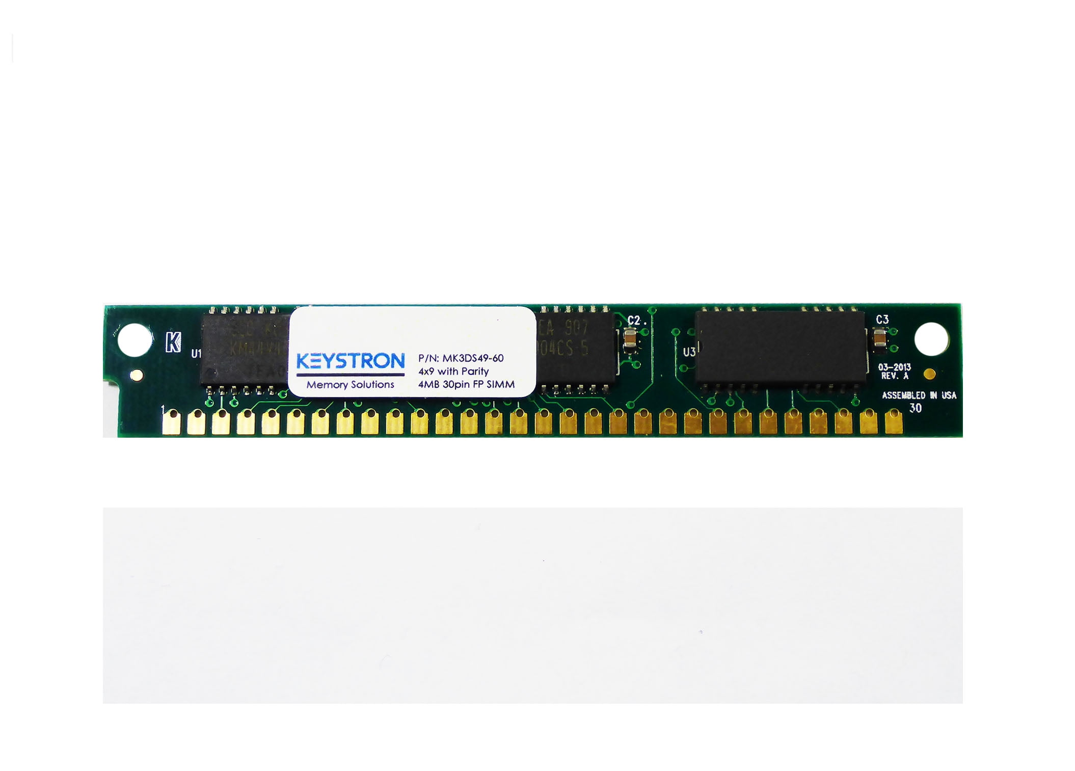 4MB 30pin SIMM RAM MEMORY with Parity 4x9 60ns for Apple, macintosh ...