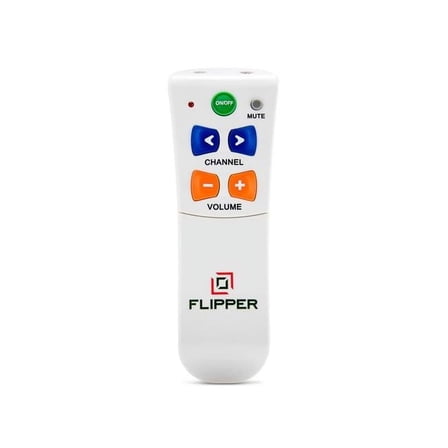Flipper Big Button Remote for Seniors, Universal TV Remote with Large ...