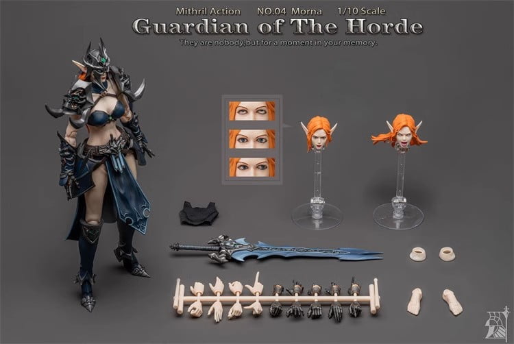 Mithril Action NO.04 1/10 soldado guardián de la Horde MORNA conjunto ...