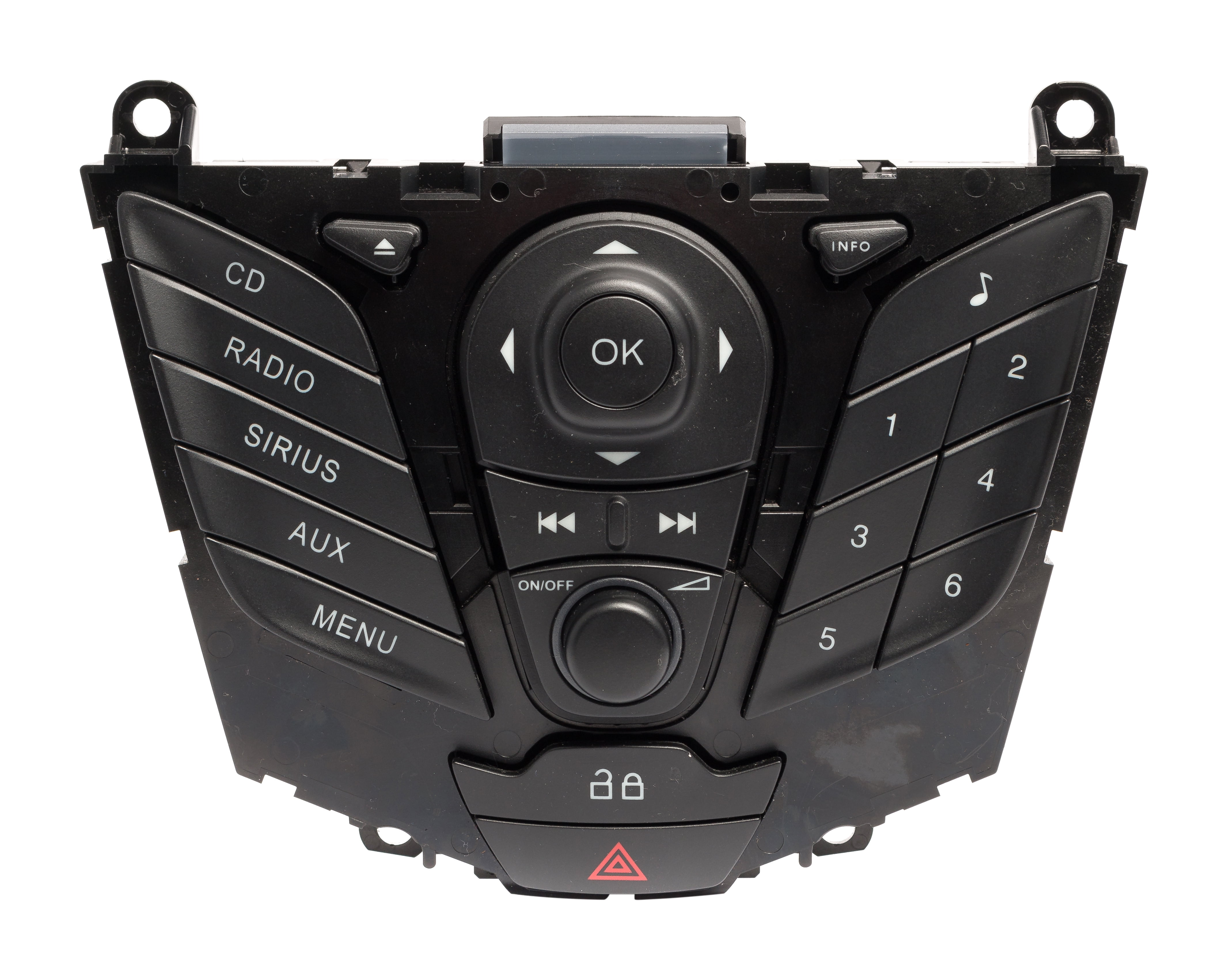 Restored 2013 Ford Fiesta Radio and Audio Control Panel Identification ...