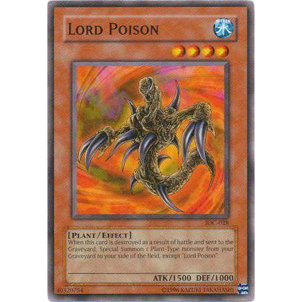 YuGiOh Invasion of Chaos Common Lord Poison IOC-028 - Walmart.com