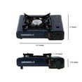 SunTouch Portable Gas Stove ST-7000 Blue, 2.2 KW, Auto Detach, Indoor ...