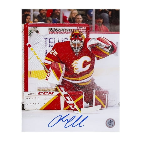 Jacob Markstrom Autographed Calgary Flames Goalie 8x10 Photo | Walmart ...
