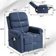 "KIGOTY Power Lift Chair Recliners for Seniors, 28.7""L Electric Stand ...