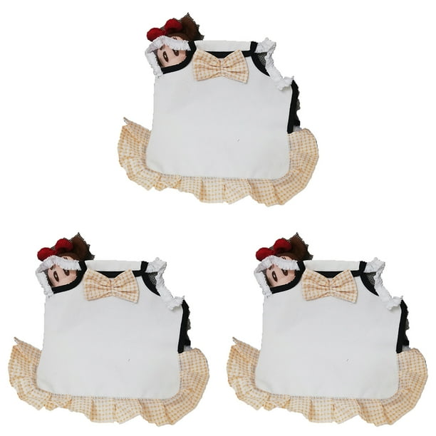 3PCS Chicken Saddle, Straps Hen Apron for Poultry Back Wing Protection ...