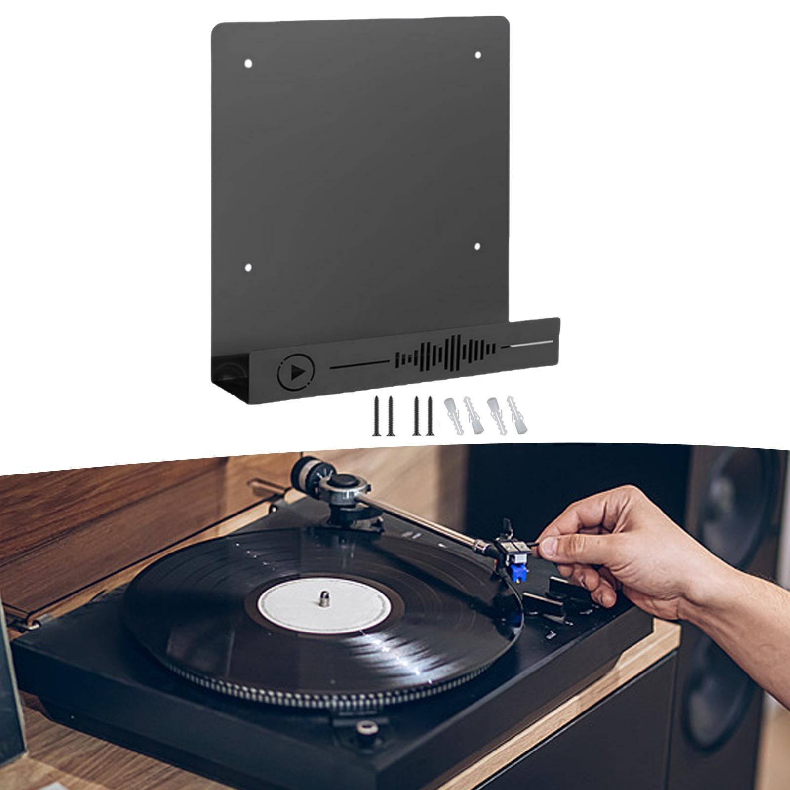 Estante para discos de vinilo, soporte para LP, fácil instalación, estante multiusos para ...