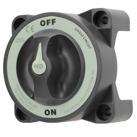 Heavy Duty Battery Isolator, IP66 Waterproof Battery Switch Universal ...