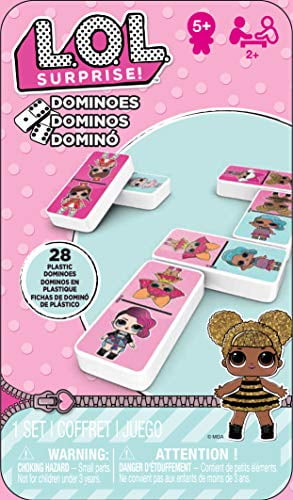 L.O.L. Surprise Dominoes Game in Tin - Walmart.com