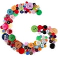 GIXUSIL 1200 Pcs Assorted Bulk Buttons Mixed Colors Size Buttons for ...