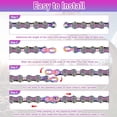 6/7/8 Speed Bike Chain, Speed Bicycle Rainbow Chain 116 Links ...