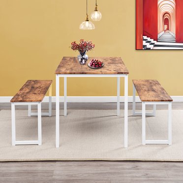 70.8 inch Large Dining Table for 6-8, Kitchen Dining Room Table ...