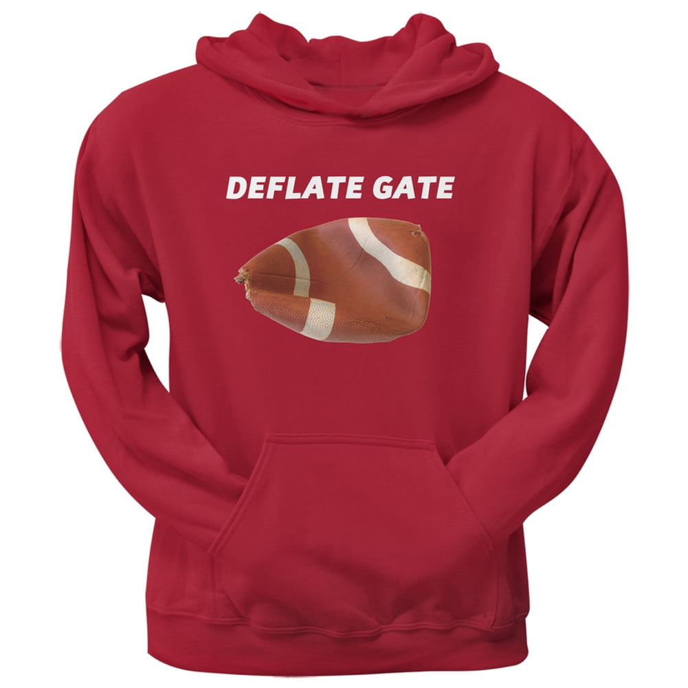 Deflate Gate Red Adult Pullover Hoodie | Walmart Canada