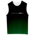Boys Athletic Tank Tops Gradient Sleeveless Tank Top Crewneck Hawaiian ...