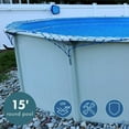 WaterWarden Aboveground Pool Net, 15’ Round, Blue – DIY System, For Kid ...