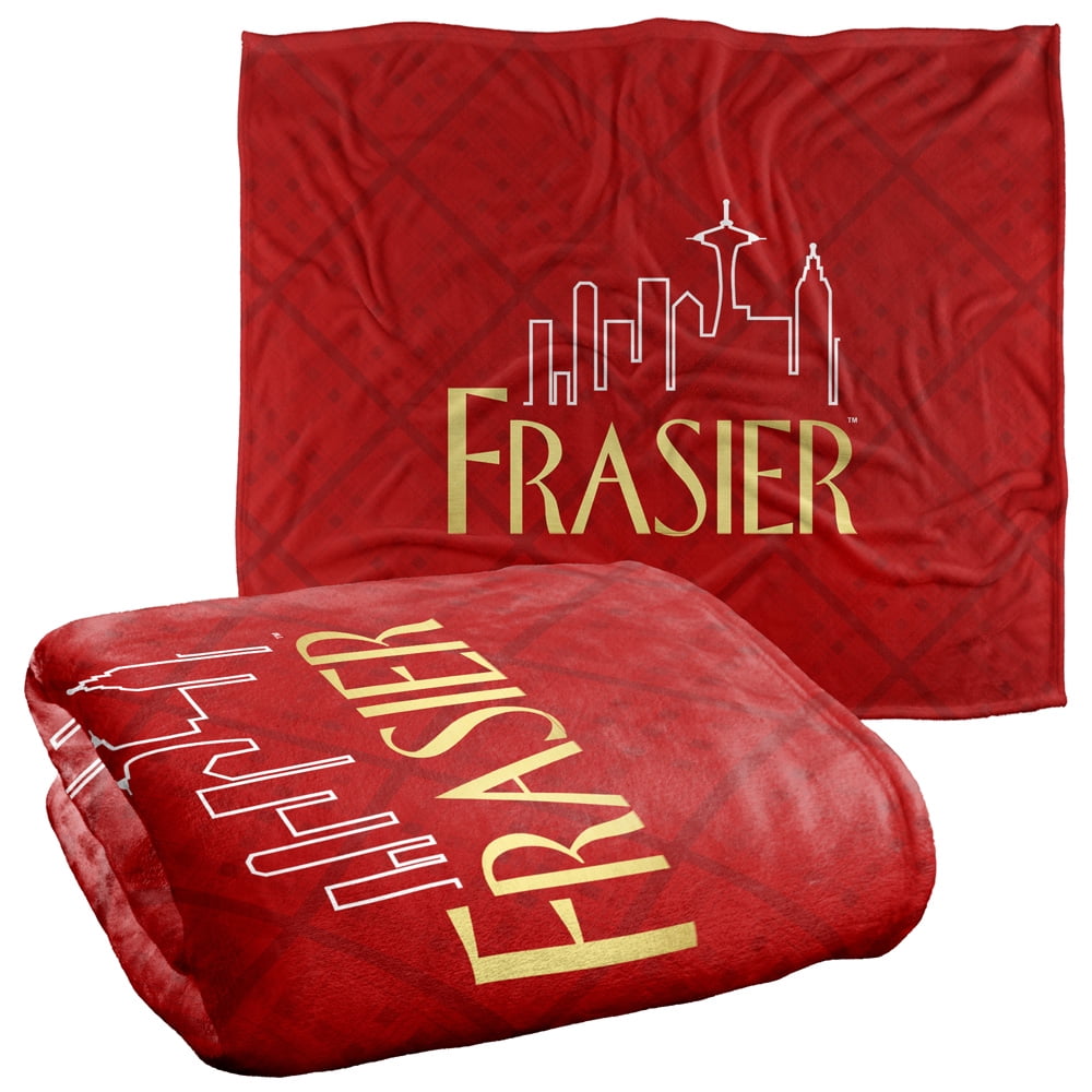 Frasier Logo Officially Licensed Silky Touch Super Soft Throw Blanket ...