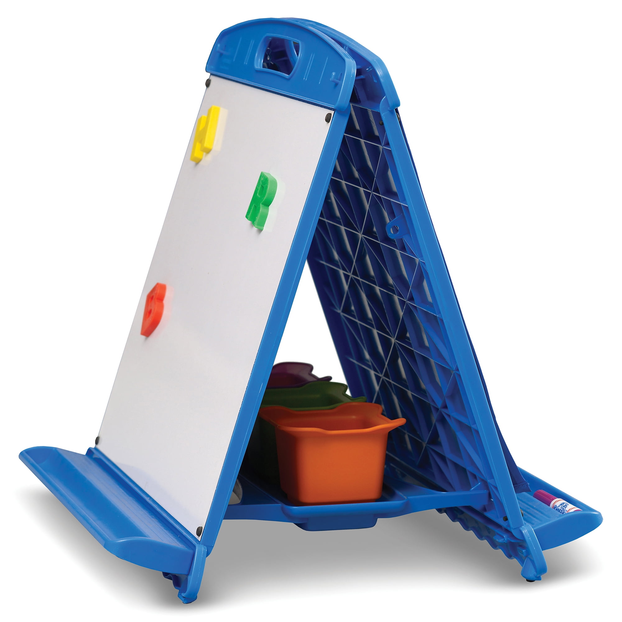 Copernicus Tabletop Easel with Dry Erase Boards, Pocket Chart, and ...