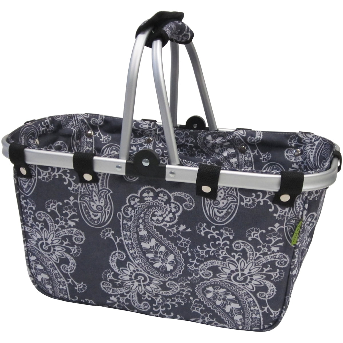 JanetBasket Large Aluminum Frame Basket - Walmart.com