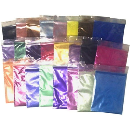 24 Colors Dyeing Powder, Fabric Decorating Tie Dye Kit Epoxy Resin ...