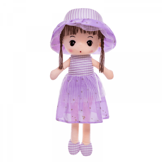 Ikasus Soft doll with clothes, 17.7 inch cute rag doll rag doll plush ...