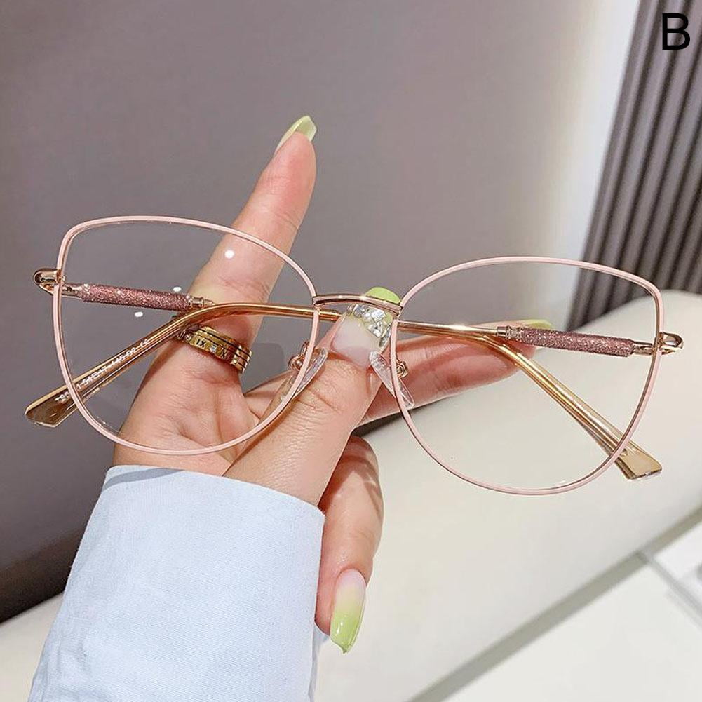 Click here for Dongzhur Cat Eye Glasses Metal Eyeglasses Frame Fa... prices