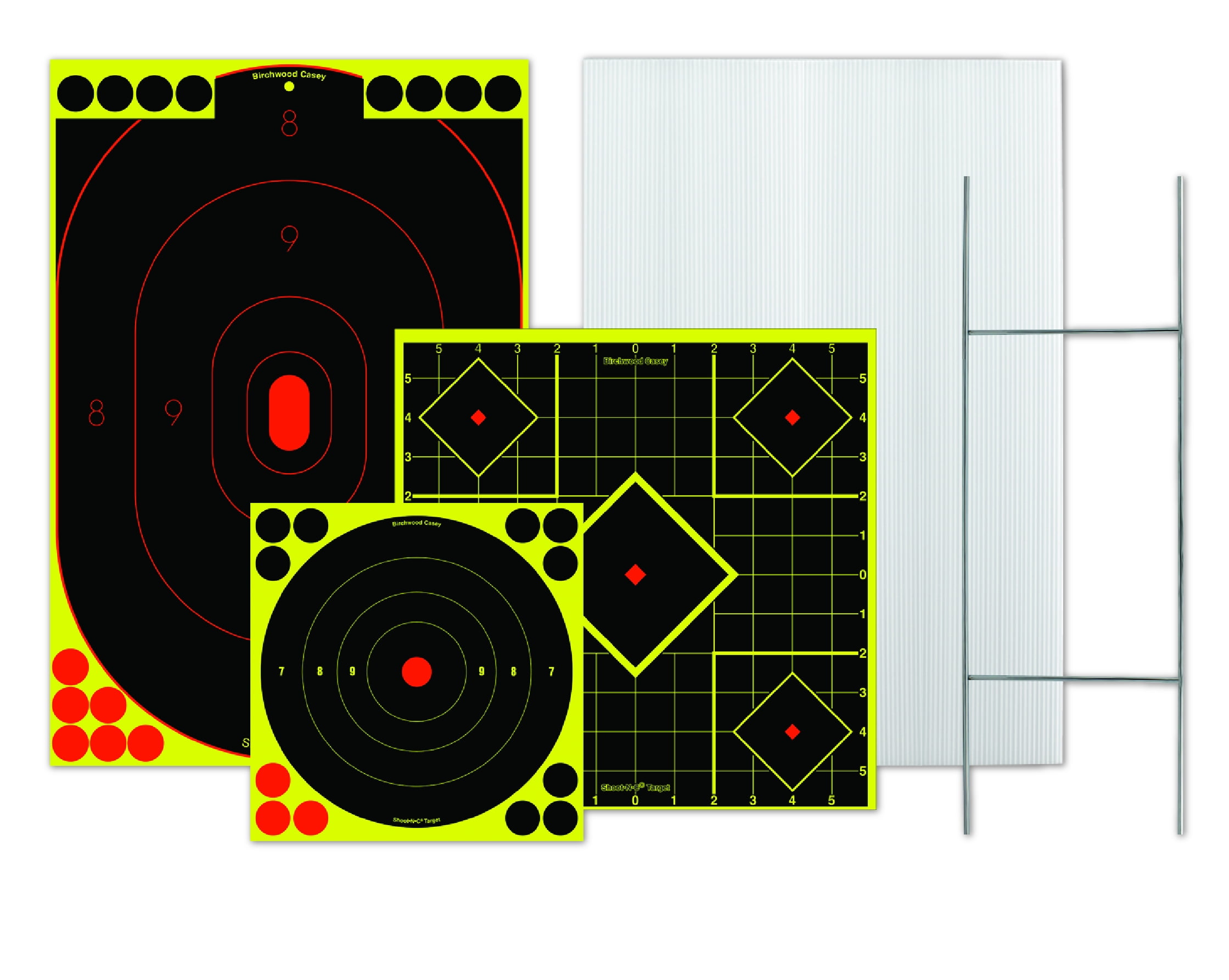 Birchwood Casey Sharpshooter Shooting and Archery Target Stand ...