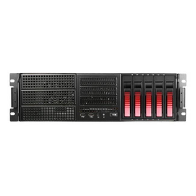 3U Eatx Rugged Rackmount 5 x 3.5 In. Hotswap Chassis Red - Walmart.com
