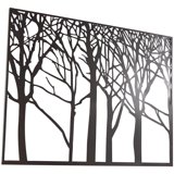 DecMode Black Metal Tree Wall Decor - Walmart.com