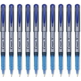 Pilot V Razor Point Liquid Ink Marker Pen Extra Fine Point, Blue 10 ...