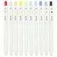 COLNK Color Gel Pens Fine Point 0.5mm, Retractable Gel Ink Writing Pens ...