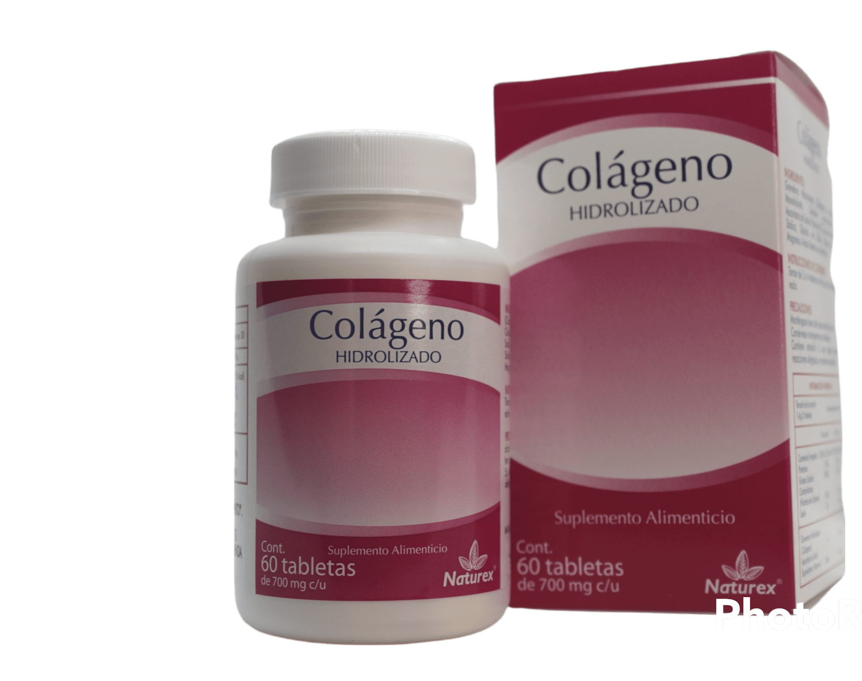 COLAGENO HIDROLIZADO naturex TAB 700 MG C/60 | Bodega Aurrera en línea